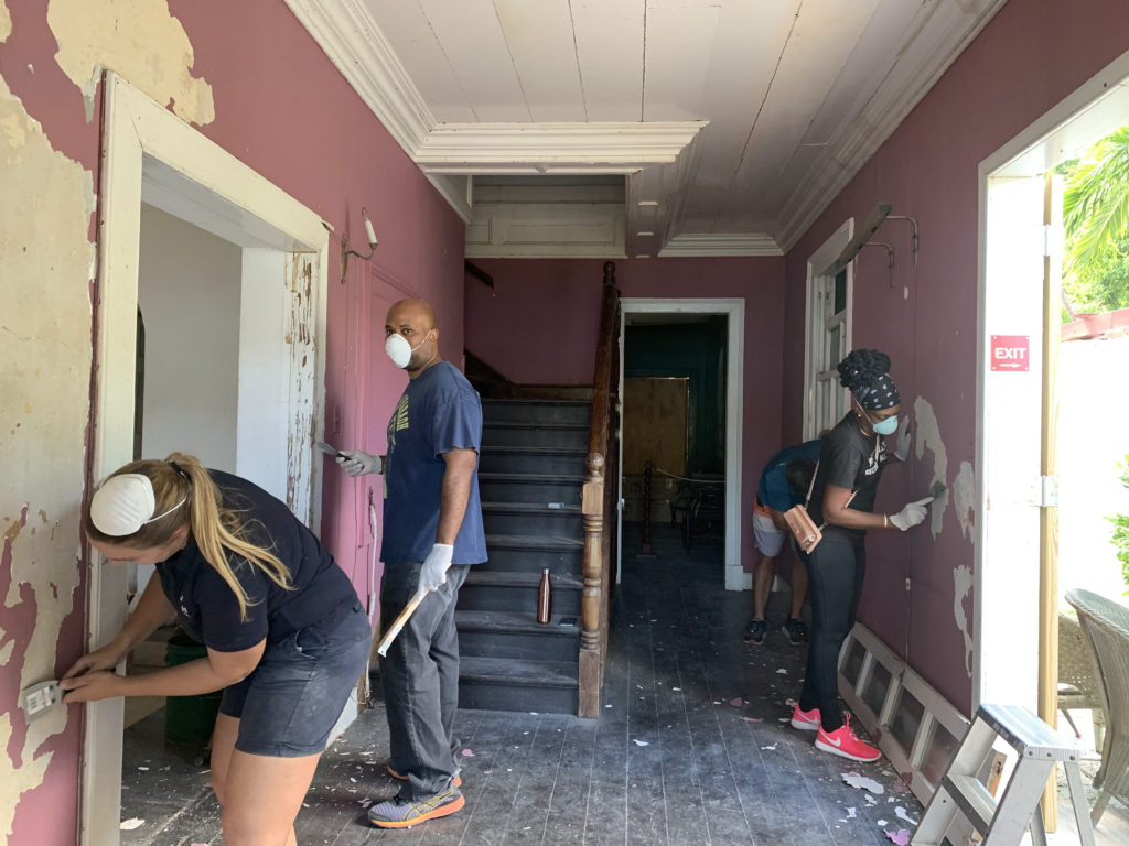 CSR: RISA Helps At Old Government House | RISA BVI